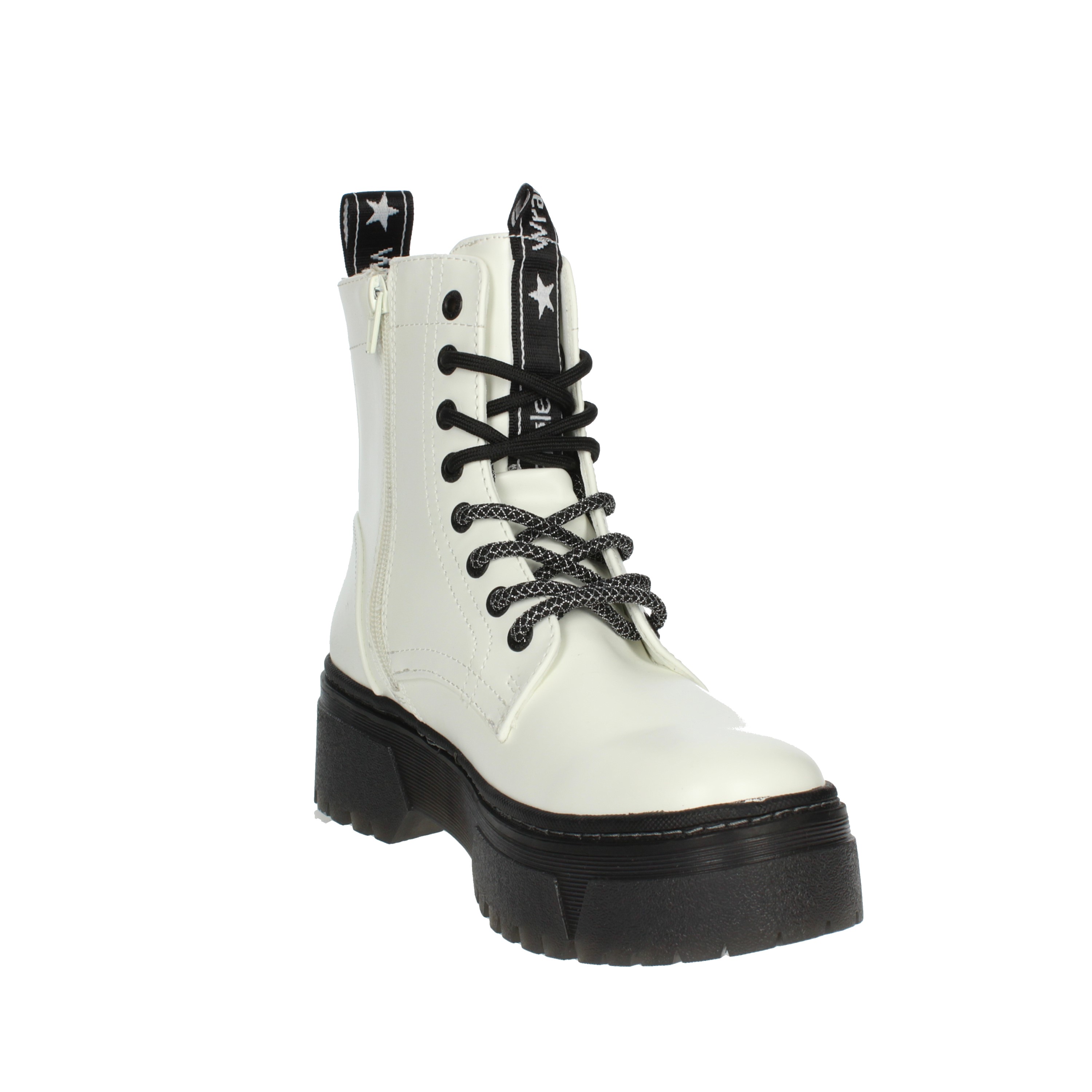 ANFIBI WL22583A BIANCO Bianco - Shoes Point