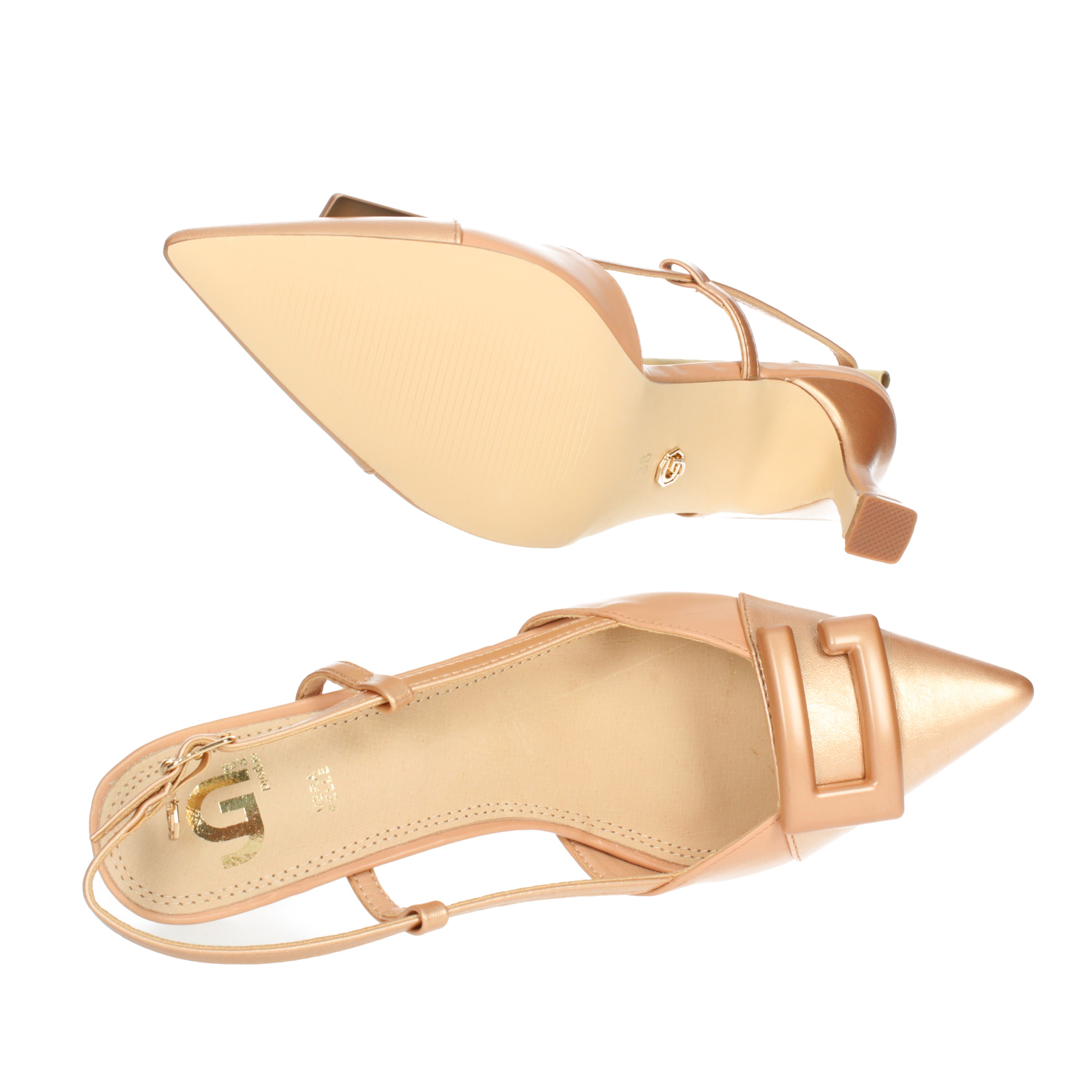 DECOLLETE' GP23-396 NATURALE Beige - Shoes Point