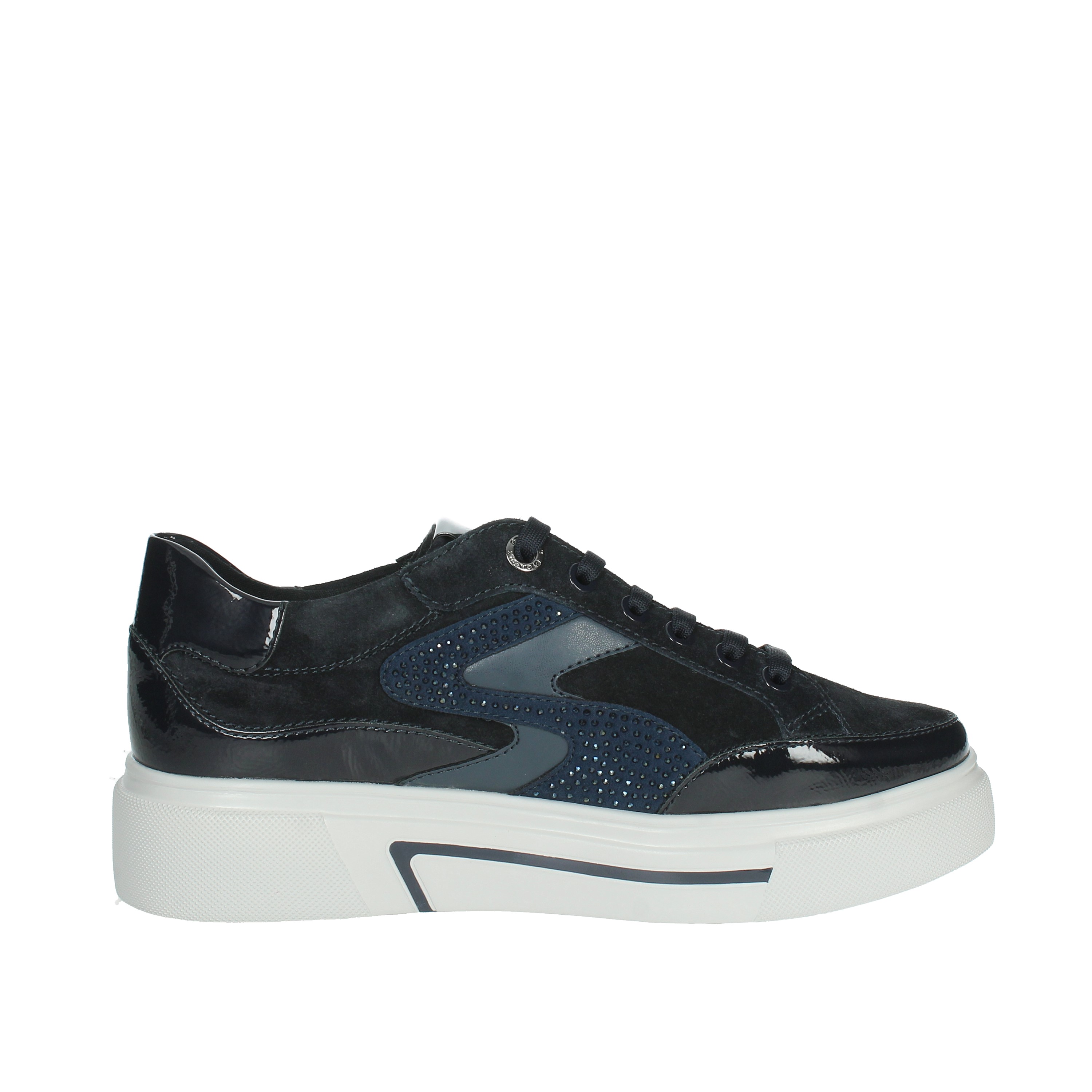 SNEAKERS BASSA 220004 BLU Blu - Shoes Point