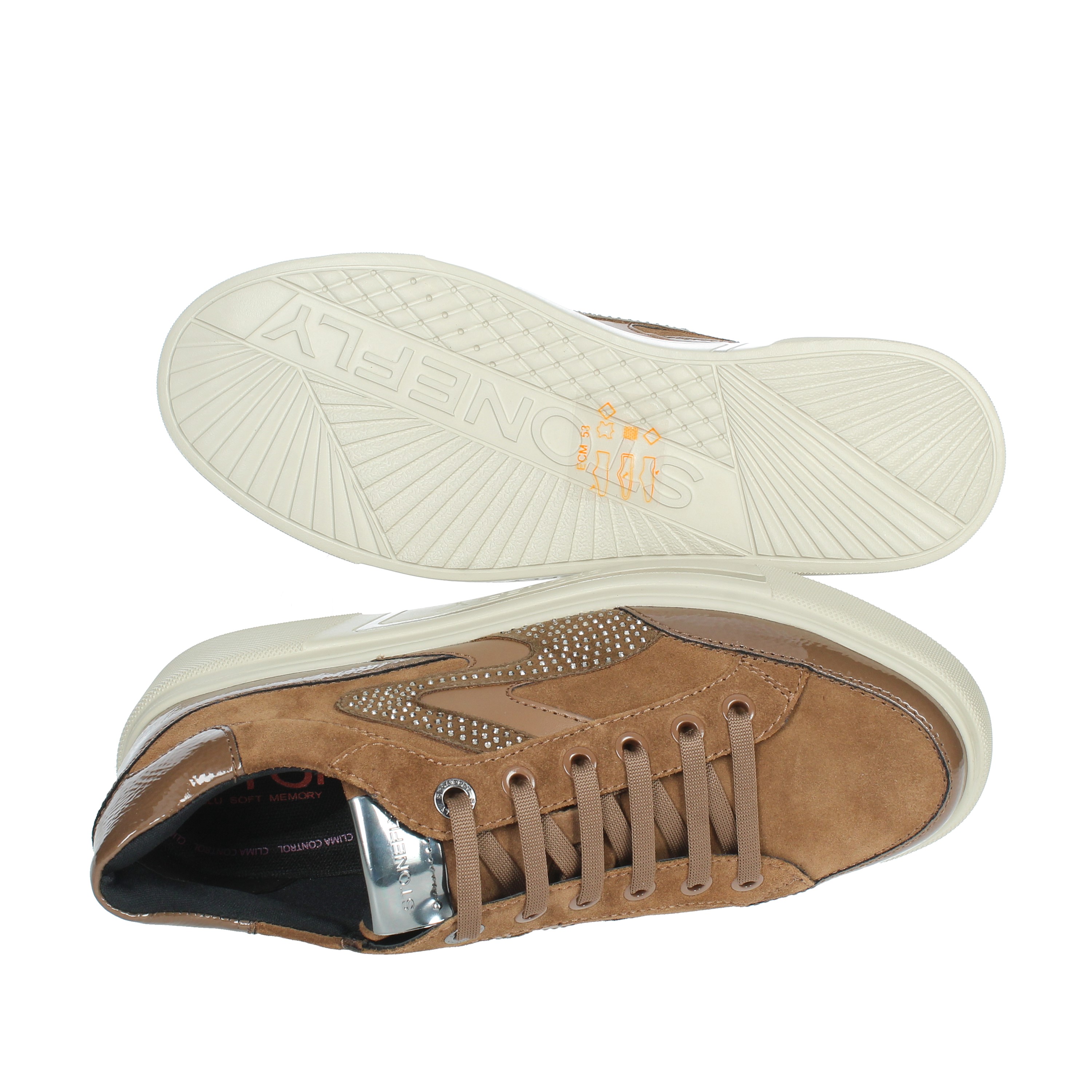SNEAKERS BASSA 220004 MARRONE Marrone - Shoes Point