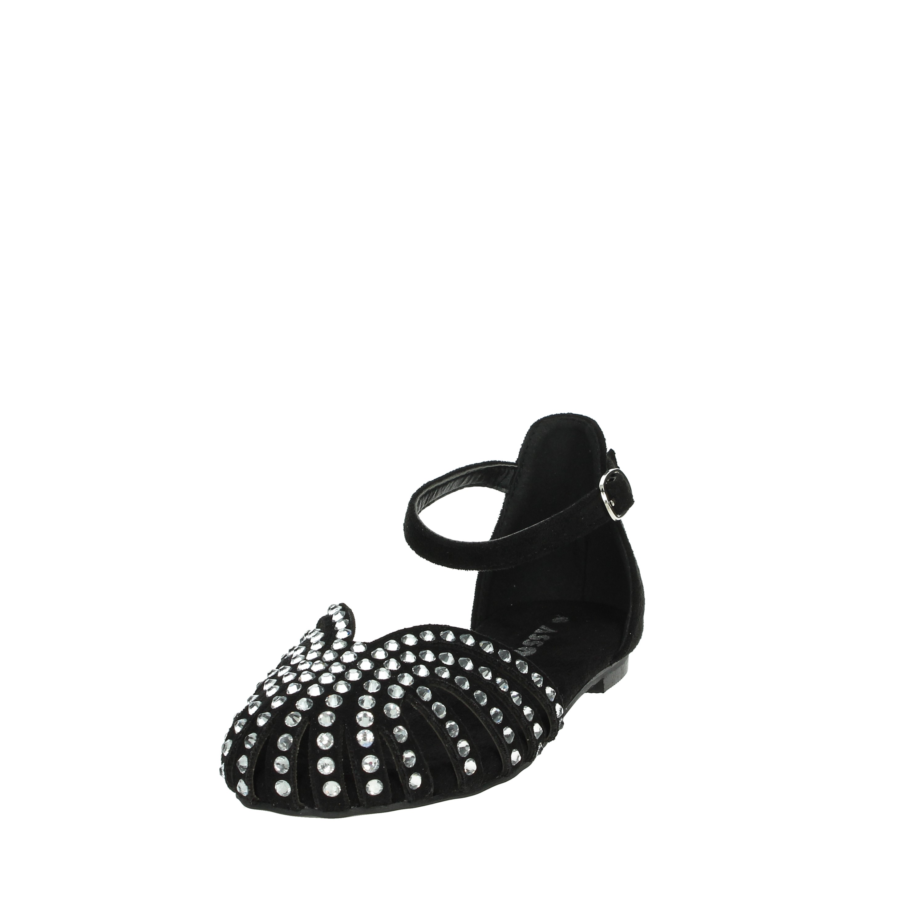 SANDALI BASSI AG-16331 NERO Nero - Shoes Point