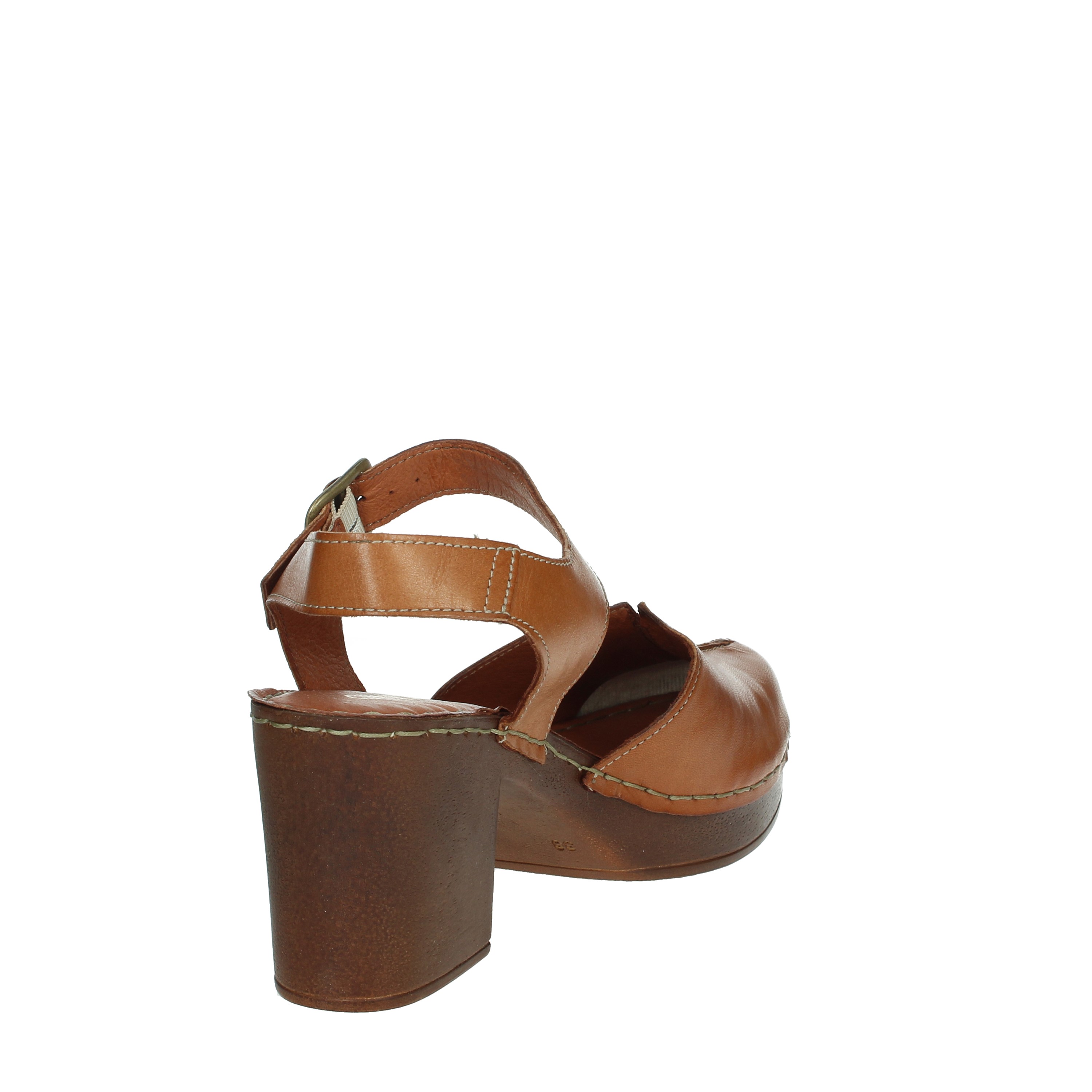 SANDALI CON TACCO PQ1145971 CUOIO Marrone - Shoes Point