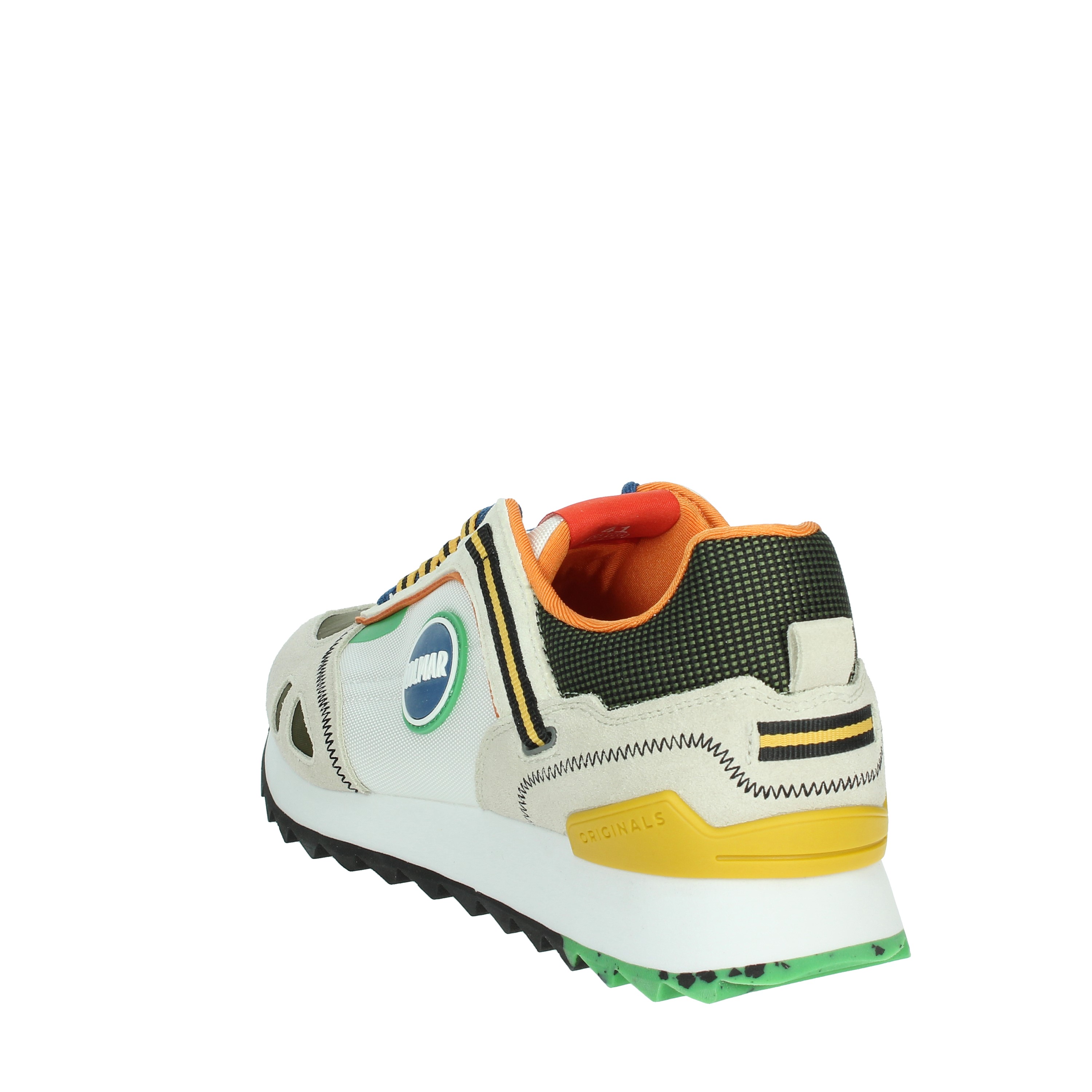 SNEAKERS BASSA TRAVIS SPORT BIANCO/VERDONE Bianco - Shoes Point