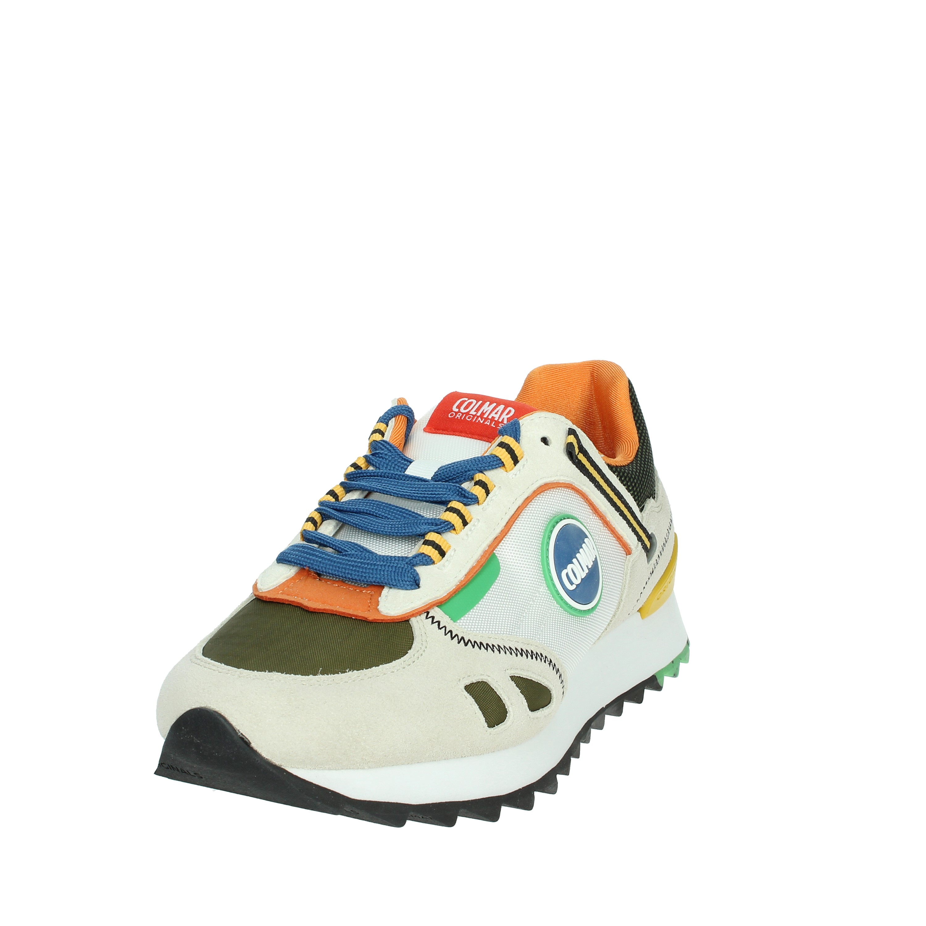 SNEAKERS BASSA TRAVIS SPORT BIANCO/VERDONE Bianco - Shoes Point